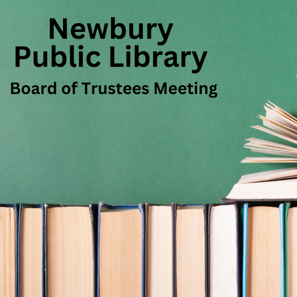 Events from July 30 – July 21 – Newbury Public Library (NH)