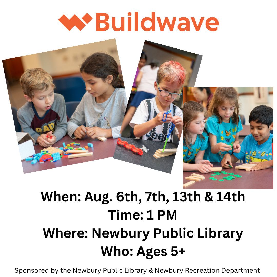 Events from August 13 – September 5 – Newbury Public Library (NH)